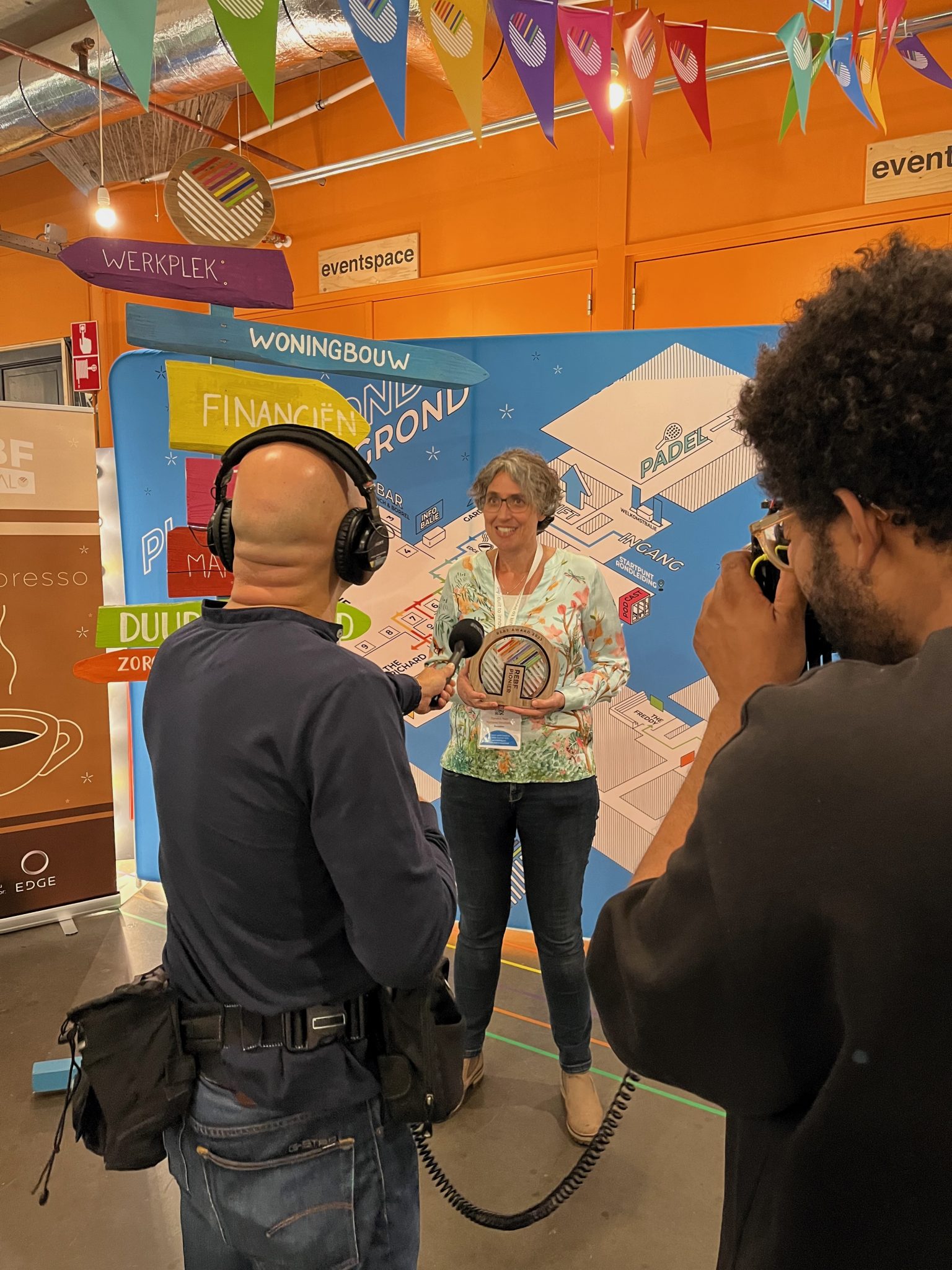 De 2023 REBF Pioneer Award voor Sandra Nap - Holland Houtland